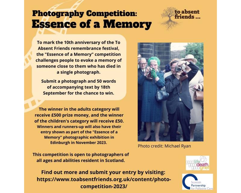Photography Competition - Essence of a Memory | Scottish Photographic ...